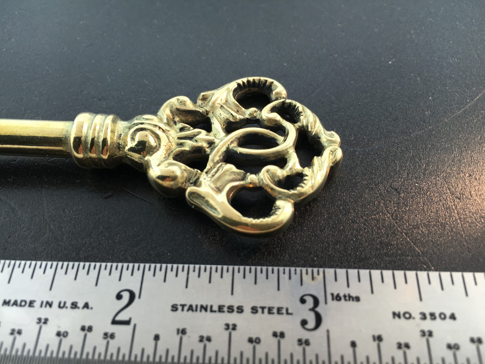 Clock Door Key or Drawer Lock Ornate | eBay