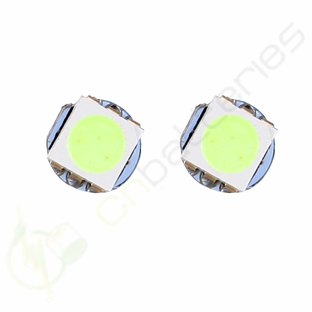 10x T5 Ice Blue 58 70 73 74 Dashboard Gauge 5050 SMD LED Wedge Lamp ...