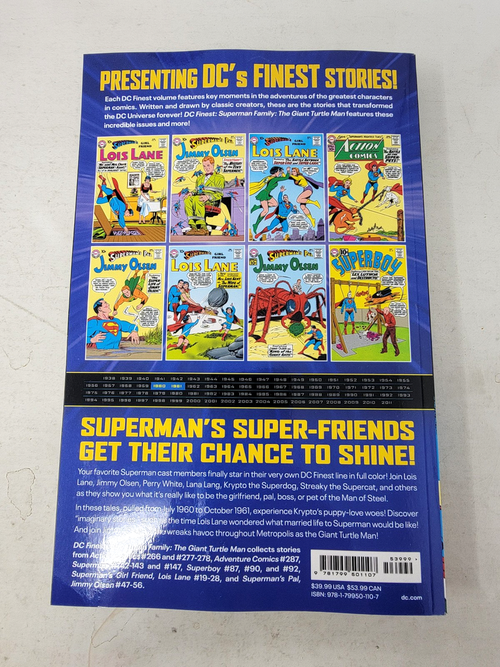 DC FINEST SUPERMAN FAMILY ~ DC COMICS DELUXE TPB NEW | eBay