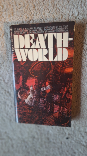 Deathworld (1969) Harry Harrison - Vintage Science Fiction, Bantam ...