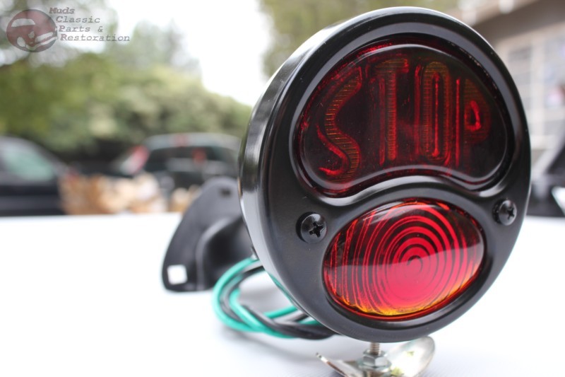 Model A Hot Rat Rod Taillight Lamp Bracket Set Rear Brake Stop Custom ...