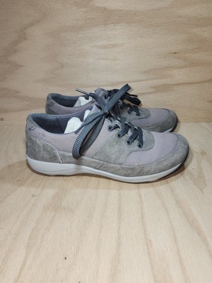 Dansko Women's Grey Suede Canvas Hayden Comfort Shoes Size 37 US 6.5-7 ...