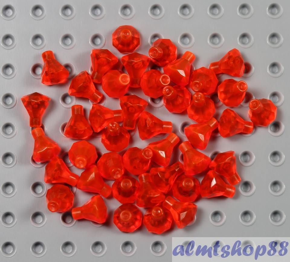 LEGO - Gems Jewels Crystal Rock - PICK YOUR COLORS - Stone Diamond ...