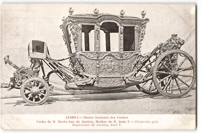 Postcard LISBOA - Museu Nacional dos Cochea C VTG AUC1. | eBay