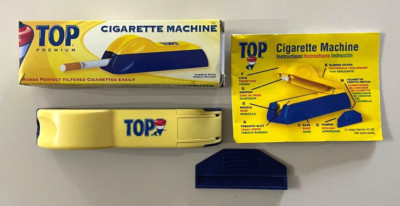 Vintage TOP Premium Cigarette Maker Injector Machine Roll Your Own EC ...