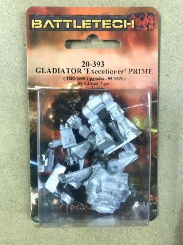 Battletech Miniatures - Gladiator "Executioner" Prime 20-393 - Iron ...