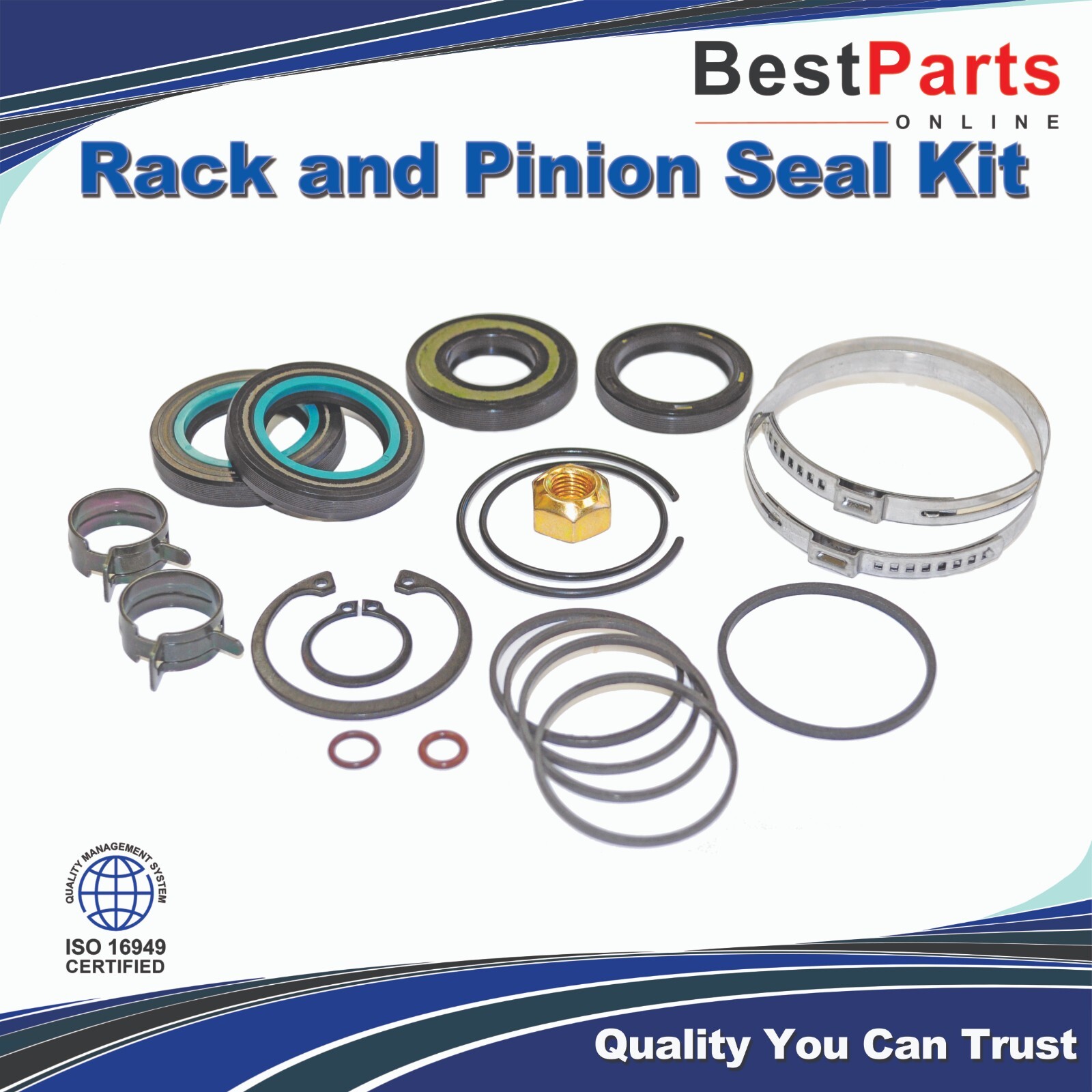 2008-2011 Land Rover LR2 Power Steering Rack and Pinion Seal Kit ...