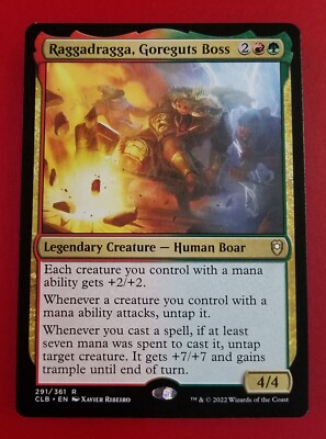 1x Raggadragga, Goreguts Boss | Battle for Baldur's Gate | MTG Magic ...