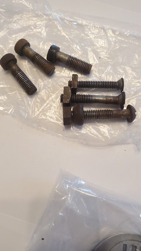 Antique Singer Treadle Sewing Machine Base Parts Bolts+screws (LOC N54e ...