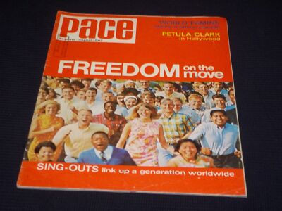 1967 AUGUST PACE MAGAZINE - FREEDOM ON THE MOVE COVER - O 13153 | eBay