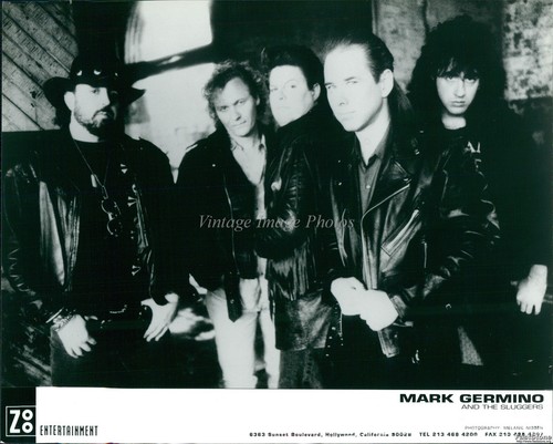 Vintage Mark Germino Backed By The Sluggers Rock Country Musician 8X10 ...