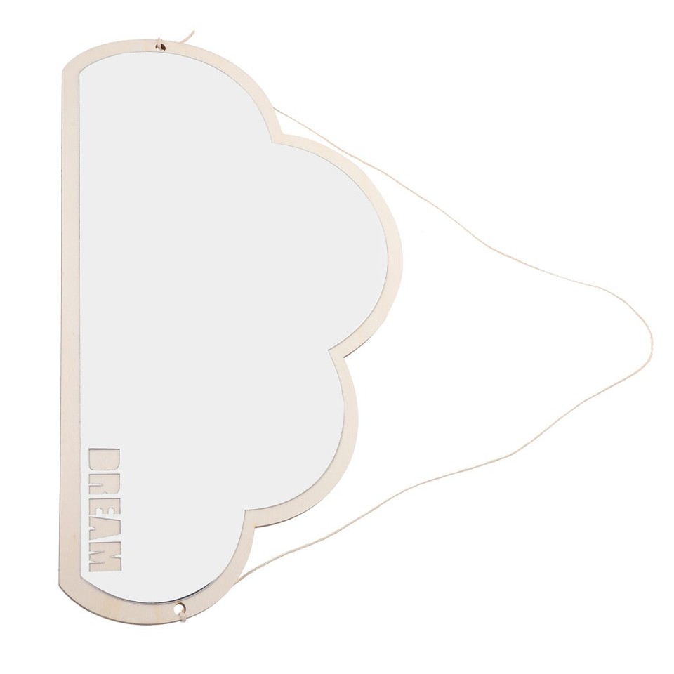 Cloud Shape Mirror Wall Decor Decorative Cloud Shaped Mirror Decal Kids ...