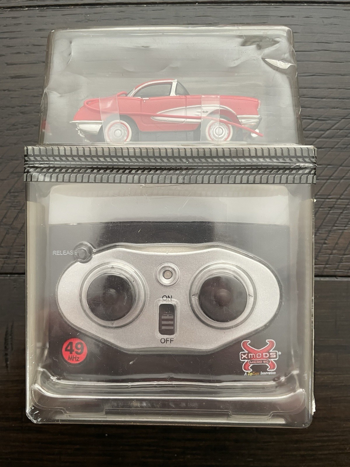 XMODS Zip Zaps Micro RC Car Starter Kit ~ Red 1959 Corvette 1:64 | eBay