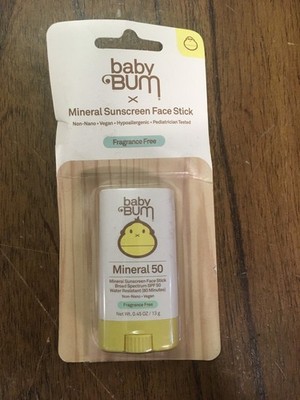 Sun Bum Baby Bum Mineral SPF 50 Sunscreen Stick - Hawaii 104 Act ...
