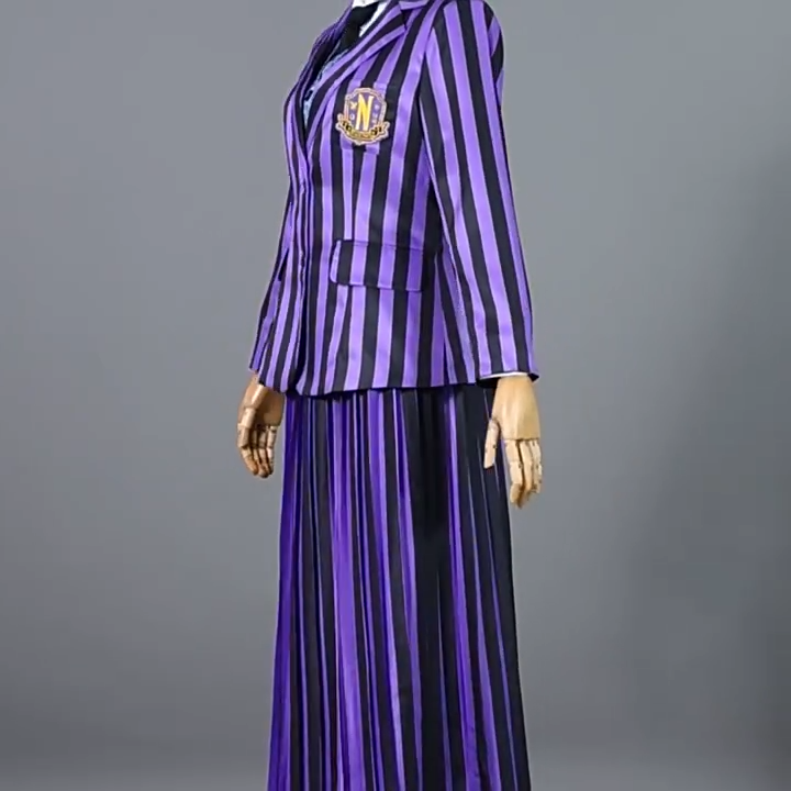 Wednesday Agnes DeMille School Uniform Costume | eBay