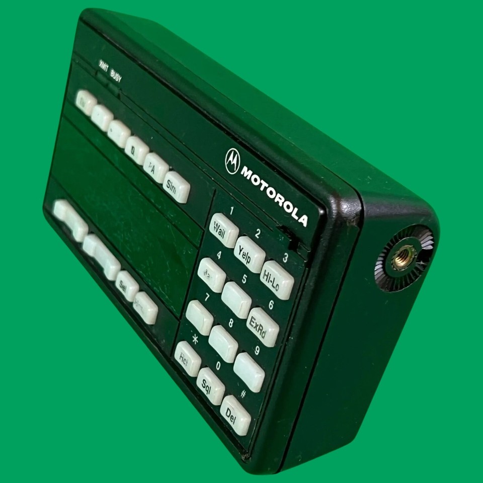Motorola Systems 9000 / Mobile Kit HCN1036E / SP04 / Control Head | eBay