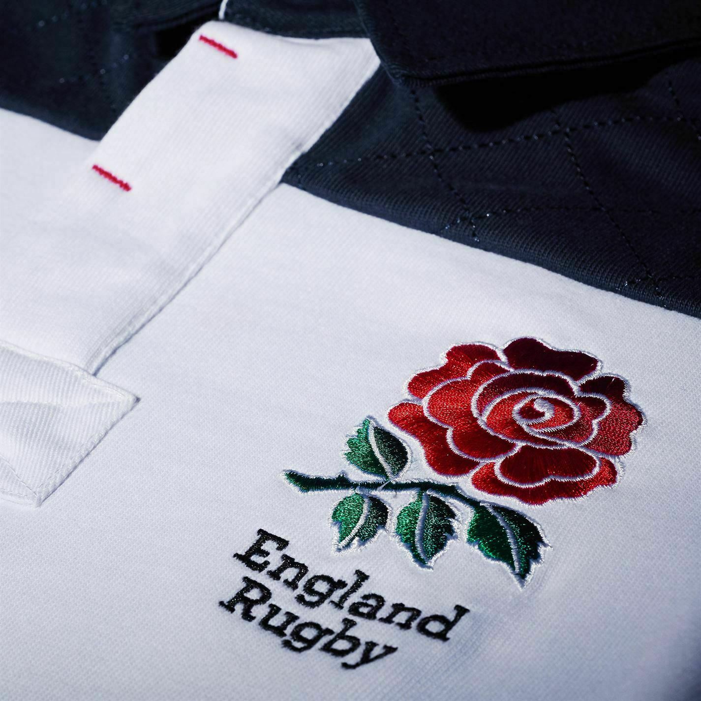 Official RFU Men's England Rugby Jersey/ Polo Shirt, Embroidered badge ...