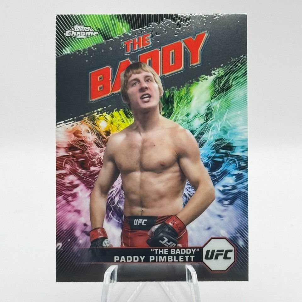 2024 Topps Chrome UFC AKA Insert Choose Pick Your Fighter Complete Set ...