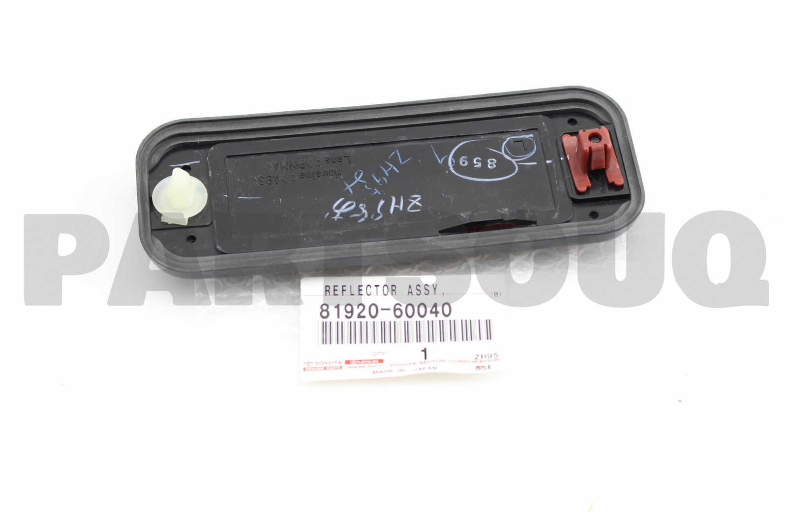 8192060040 Genuine Toyota REFLECTOR ASSY, REFLEX, LH 81920-60040 | eBay