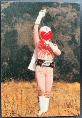 Gorenger Pink Renger 01 Card TCG Glico Henshin Hero Toei Tokusatsu ...