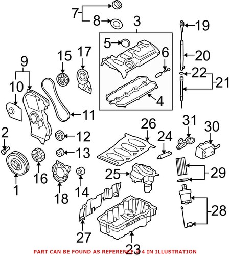 Genuine OEM Engine Valve Cover Gasket for Volkswagen 06F103483D | eBay
