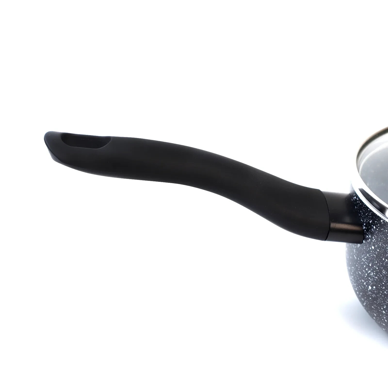 18cm Non Stick Sauce Pan With Lid Deep Pan with long handle Cooking Pot ...