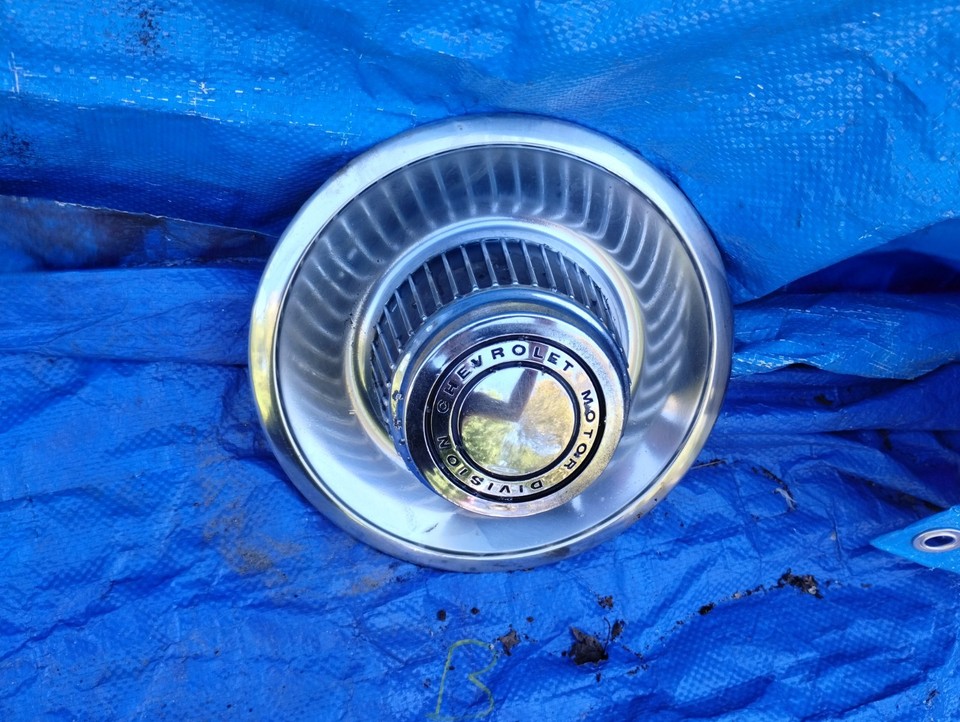 Chevy Corvette Chevelle Nova Monte Carlo Rally Wheel Hub Center Cap ...