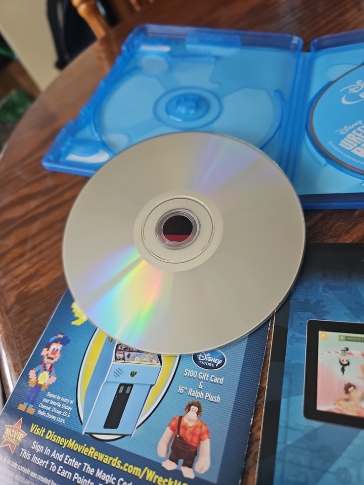 Wreck-It Ralph (Blu-ray/DVD Combo, 2013, 2-Disc Set) Collector's ...