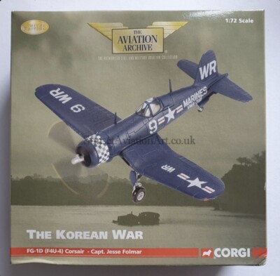 Corgi Aviation Korean War FG-1D (F4U-4) Corsair - Capt Jesse Folmar ...