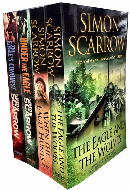 Simon Scarrow Series 1 - 5 Books Collection Set (eagles of The Empire ...