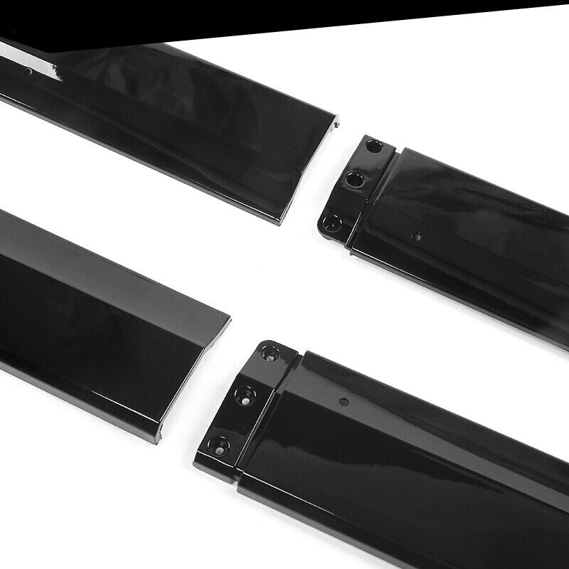Gloss Black Side Skirts Extension Rocker Panel Fits 20-24 Tesla Model Y ...