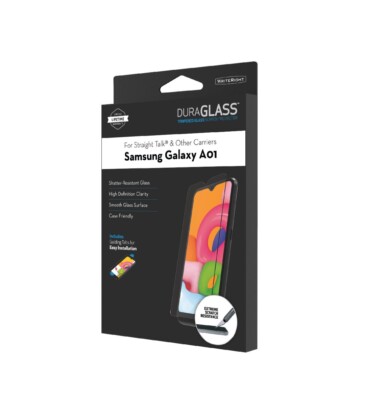 DuraGLASS Tempered Glass Screen Protector Samsung Galaxy A01 - NEW | eBay