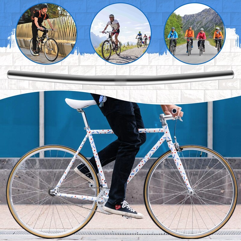Alloy Fixed Gear Bicycle Cycling Straight Fixie Bike Straight Bar ...