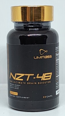 Limitless NZT-48 Premium The Ultimate Brain Booster Supplement 30 Caps ...