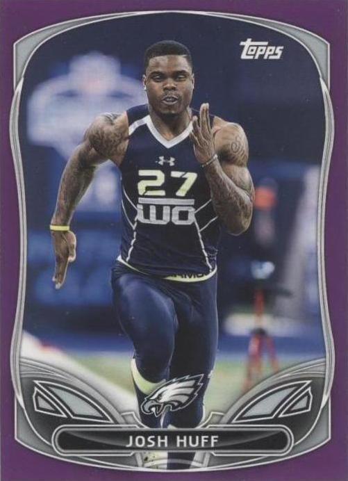 2014 Topps - Retail Continuity Set Josh Huff #7 Purple (RC) for sale ...
