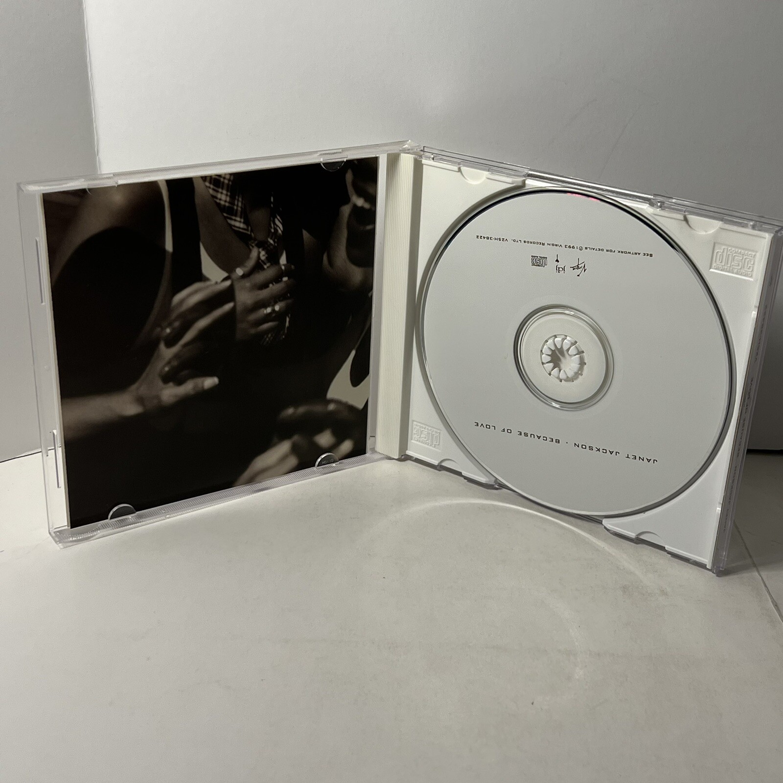 Janet Jackson Because Of Love Cd Maxi Single 6 Tracks Like New ...