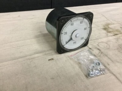 ARTCC CRITICAL & ESSENTIAL POWER SYSTEM SCALE METER 51P3257 6625-01-485 ...