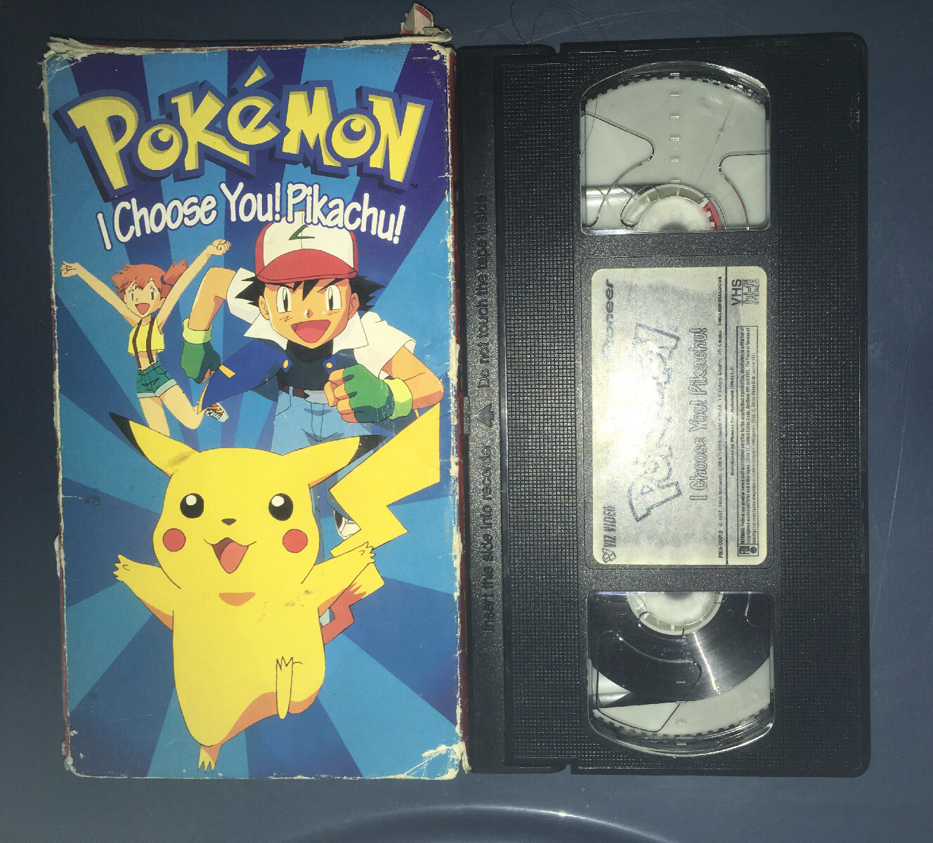 Pokemon Vol. 1: I Choose You Pikachu (VHS, 1998, Dubbed) 13023022836 ...