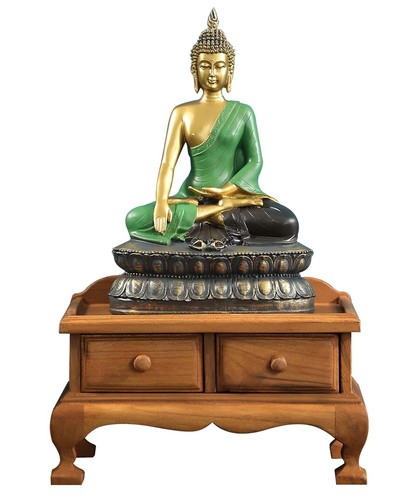 Wooden Buddha Statue Rack Base Buddhism Temple Display Foundation Table ...