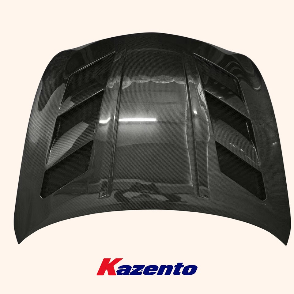 For Infiniti G37 4 Door (Sedan Only) KZ Style Carbon Fiber Front Hood ...