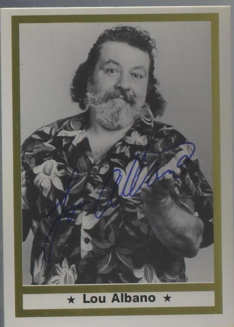 1991 Imagine Wrestling Legends - Autograph Lou Albano #67 (AU) for sale ...