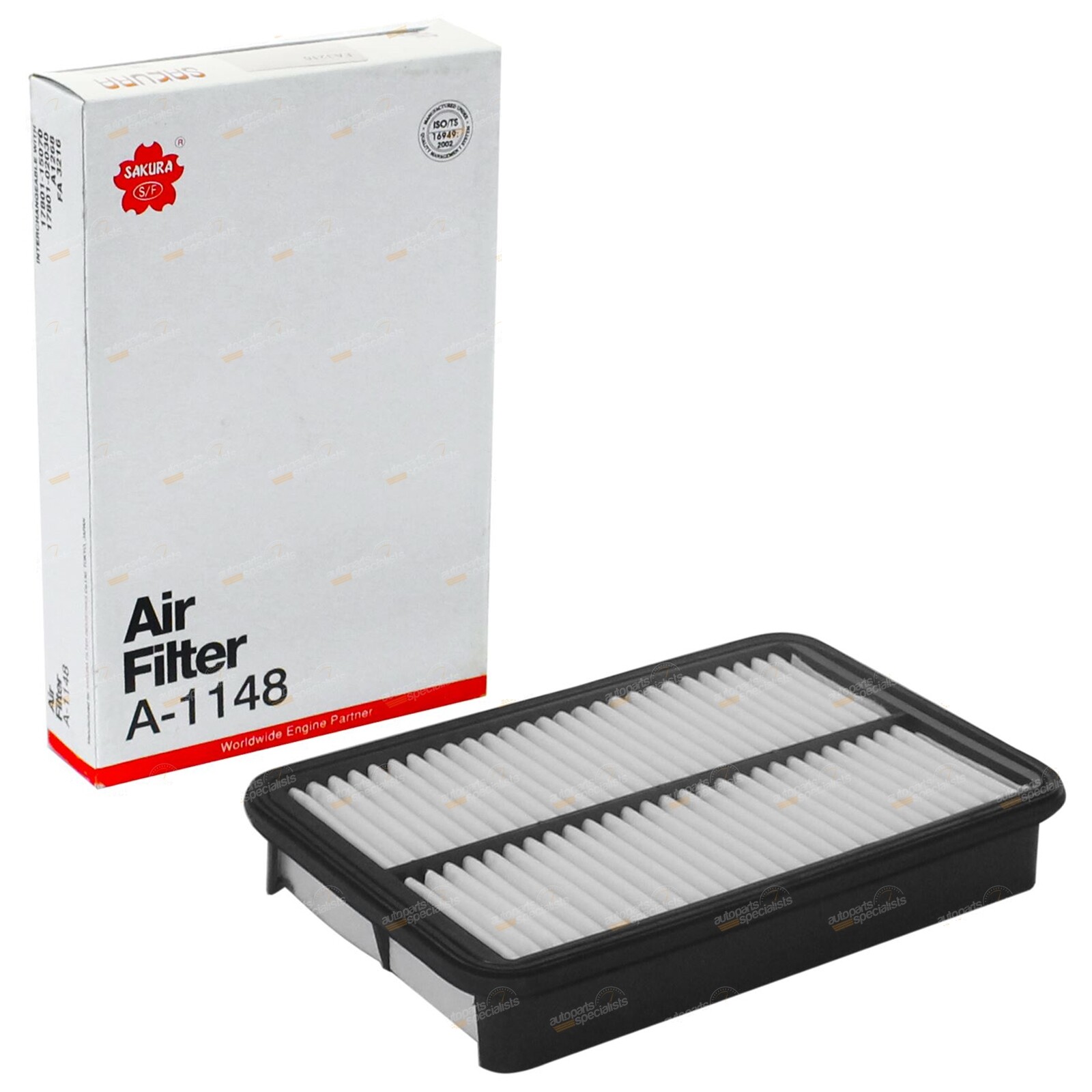 Air Filter Cleaner for Toyota Corolla AE101 AE111 4cy 4A-FE 1.6L Engine ...