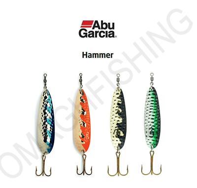 Abu Garcia Hammer Spoons**15g/20g/30g**Pike Perch Trout Salmon Trolling ...