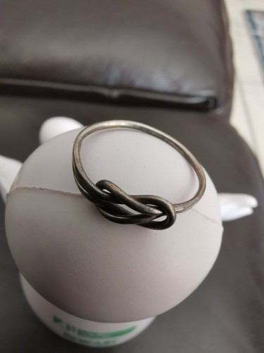 Vintage Infinity Ring No Markings | eBay