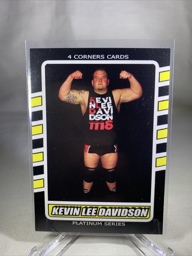 Kevin Lee Davidson Pro Wrestling Trading Card 4 Corner Wrestler WWE ...