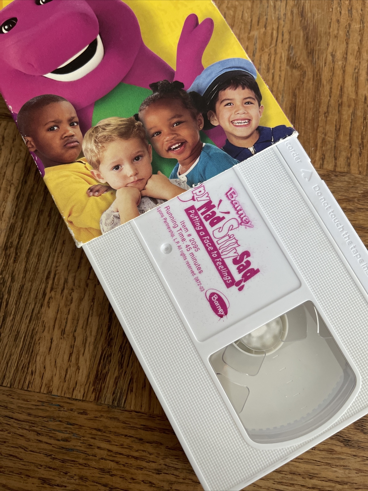Barney Happy Mad Silly Sad VHS 45986201003| eBay