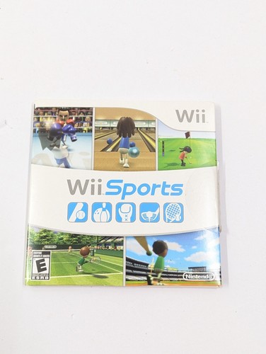 RARE Wii Sports Game Nintendo Wii 2006 C/RVL-RSPE-USA-2 45496902322| eBay