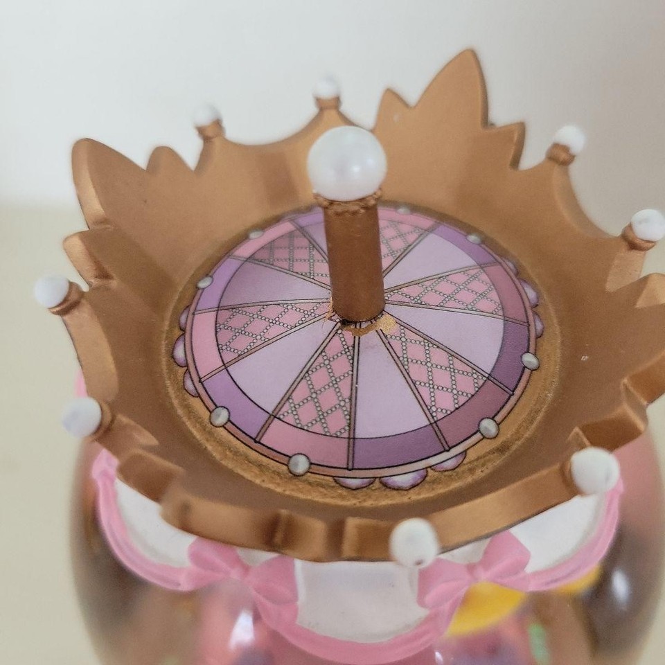 Disney Princess Rapunzel Snow Globe Crown Design Collectible Used KK3 ...
