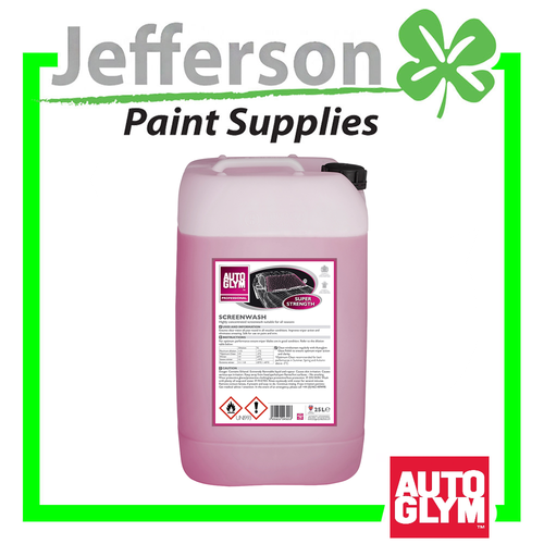 Autoglym Screen Wash Super Strength 25L - AUTSWSS25 - Window Cleaner ...