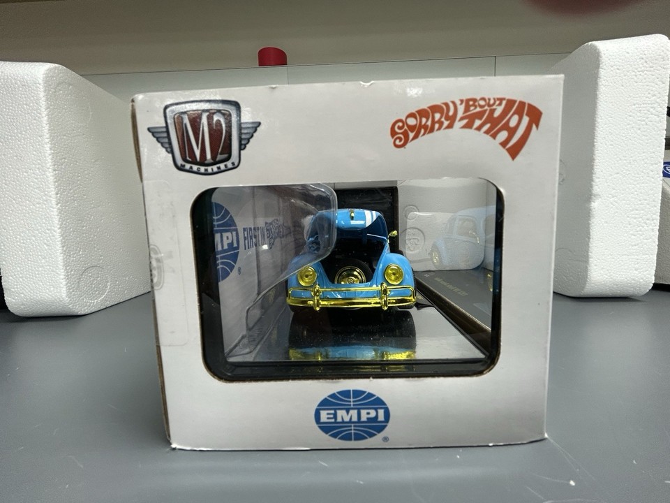 M2 Machines EMPI 1952 VW Volkswagen Beetle Deluxe Model 1/24 Limited ...